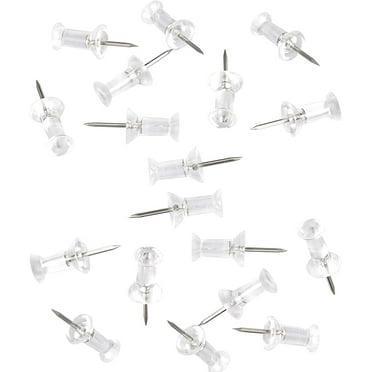BALAHAPY 100Pack Thumb Tacks for Bulletin Board Red Flat Head Push Pins ...
