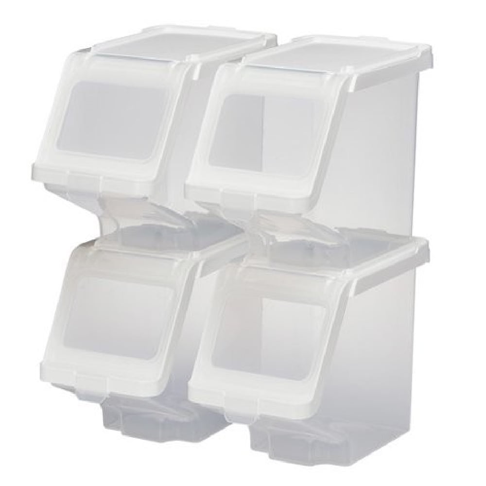 Buddeez 00130 Stackable Treat Bin Container Large Storage Pets Office ...