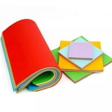100 Sheet Colors Origami Paper Folding Paper Colorful Paper Craft Paper ...