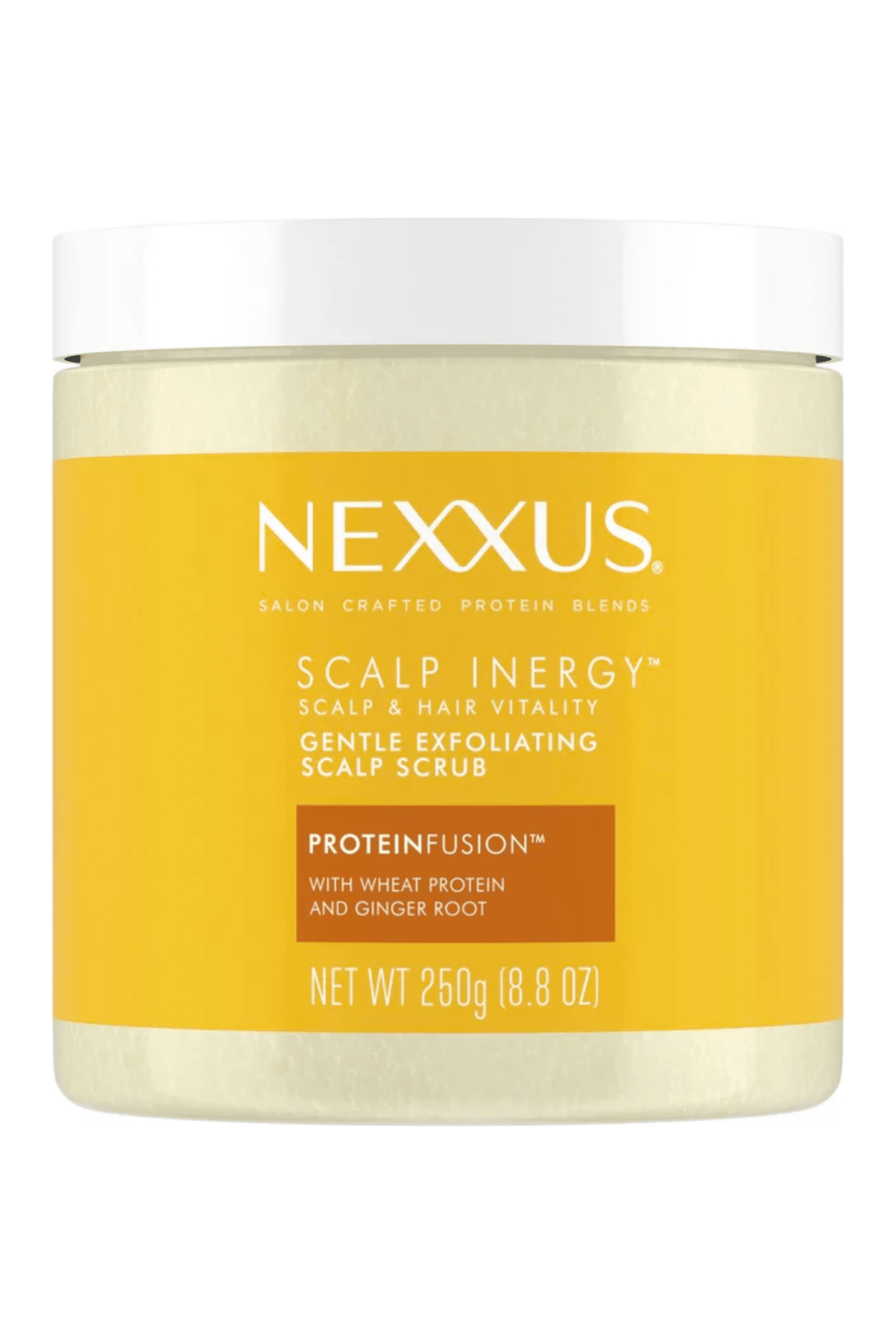 Exfoliante para cuero cabelludo Nexxus Scalp Inergy, exfoliante suave ...