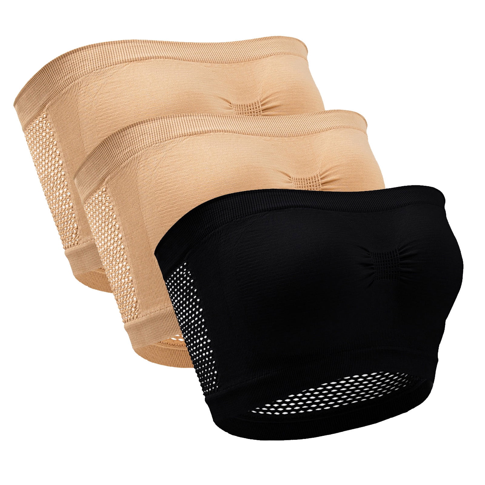 Click here for Timegard 3pc Bras For Women No Underwire Plus Size... prices