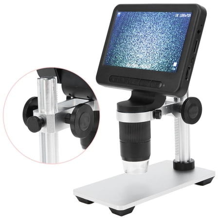 Domqga 5in Electron Microscope 1080P HD USB Magnifying Microscope Kit ...