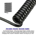8K Short HDMIcompatible to HDMIcompatible Coiled Cable, 48Gbps Fast ...