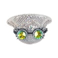Steampunk Wanhua Hat Rainbow Rivet Decoration Hip Hop Hats Carnival ...