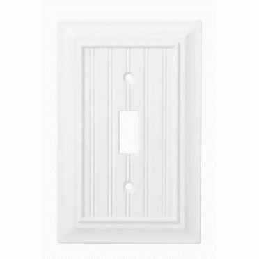Bates- Classic Beadboard Electrical Receptacle Wall Plate, 4 Pack ...
