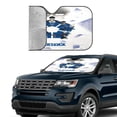 Blue Ball Loc-,K Car Sunshade Front Windshield Sun Shades Car ...