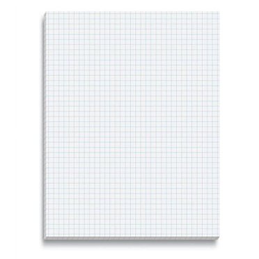 Mr. Pen- Graph Paper, Grid Paper Pad, 4x4 (4 Squares per inch), 8.5"x11 ...