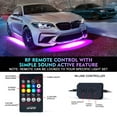 Xprite Rivalry RGB LED Glow Kit with Remote, Bluetooth for FORD F150 ...