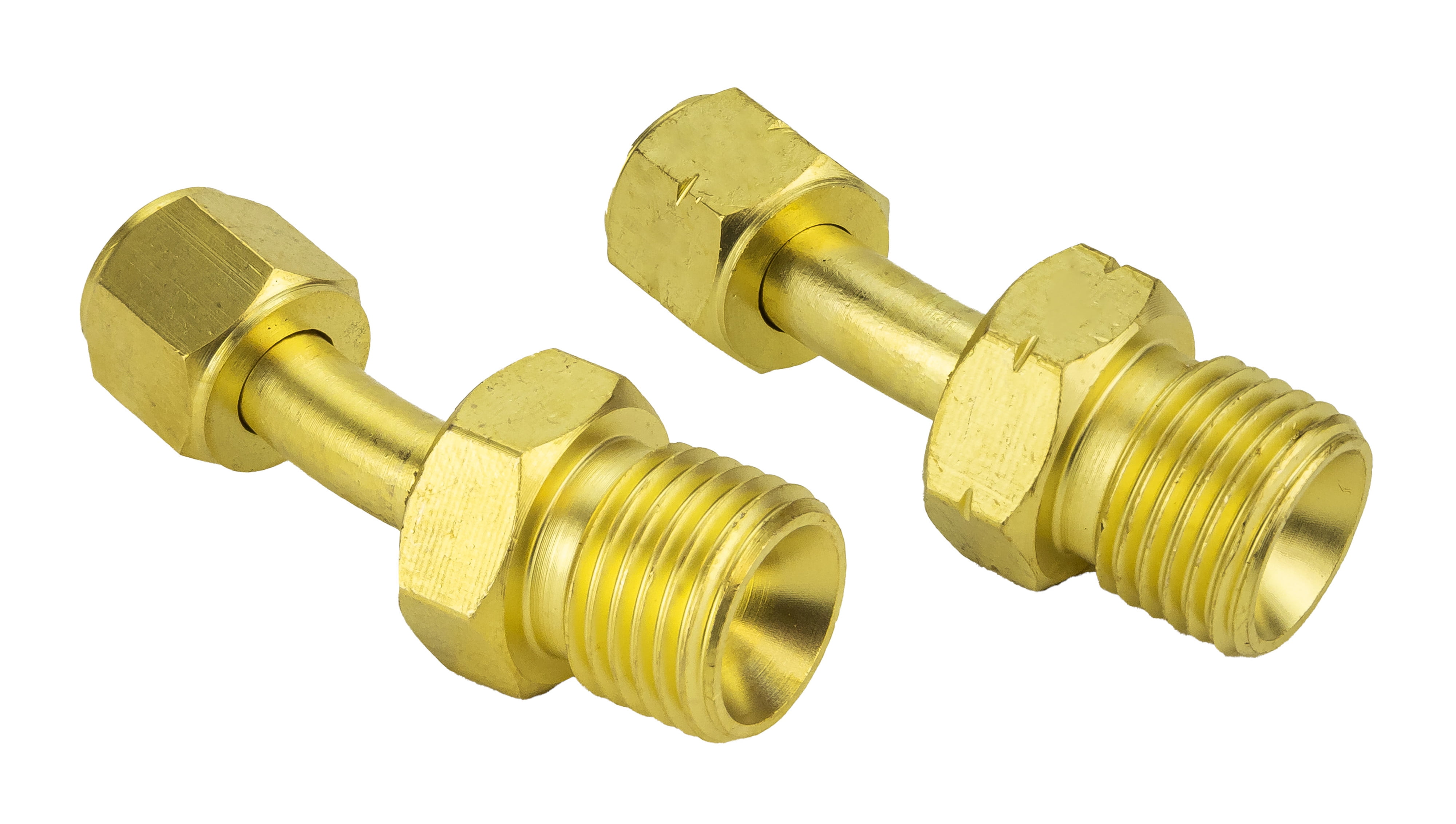 SÜA - Regulator/Torch to Hose Adaptors "A" 3/8"-24 to "B" 9/16"-18 for ...