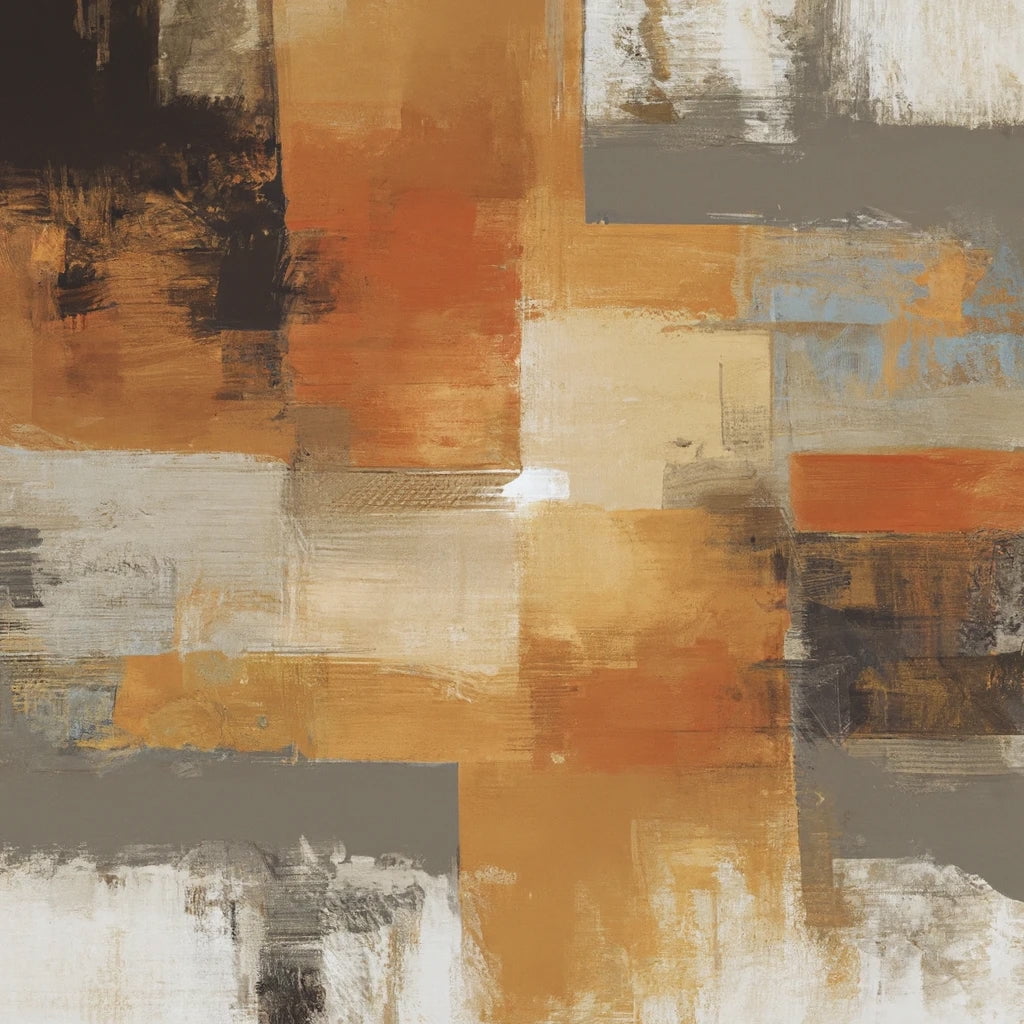 Abstract Panels I - 12" x 12" Art Print - Walmart.com