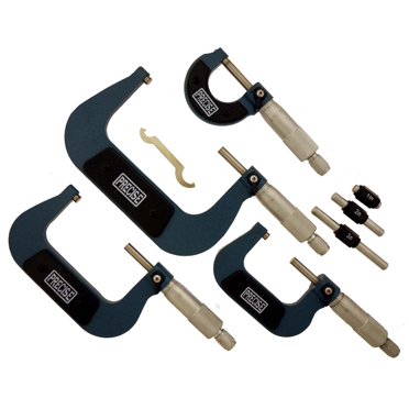4-5 in. Mechanical Micrometer with Ratchet Stop Standard - Walmart.com