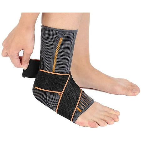 Adjustable Foot Ankle Brace, Left Ankle Brace, Bilateral Joint Support ...