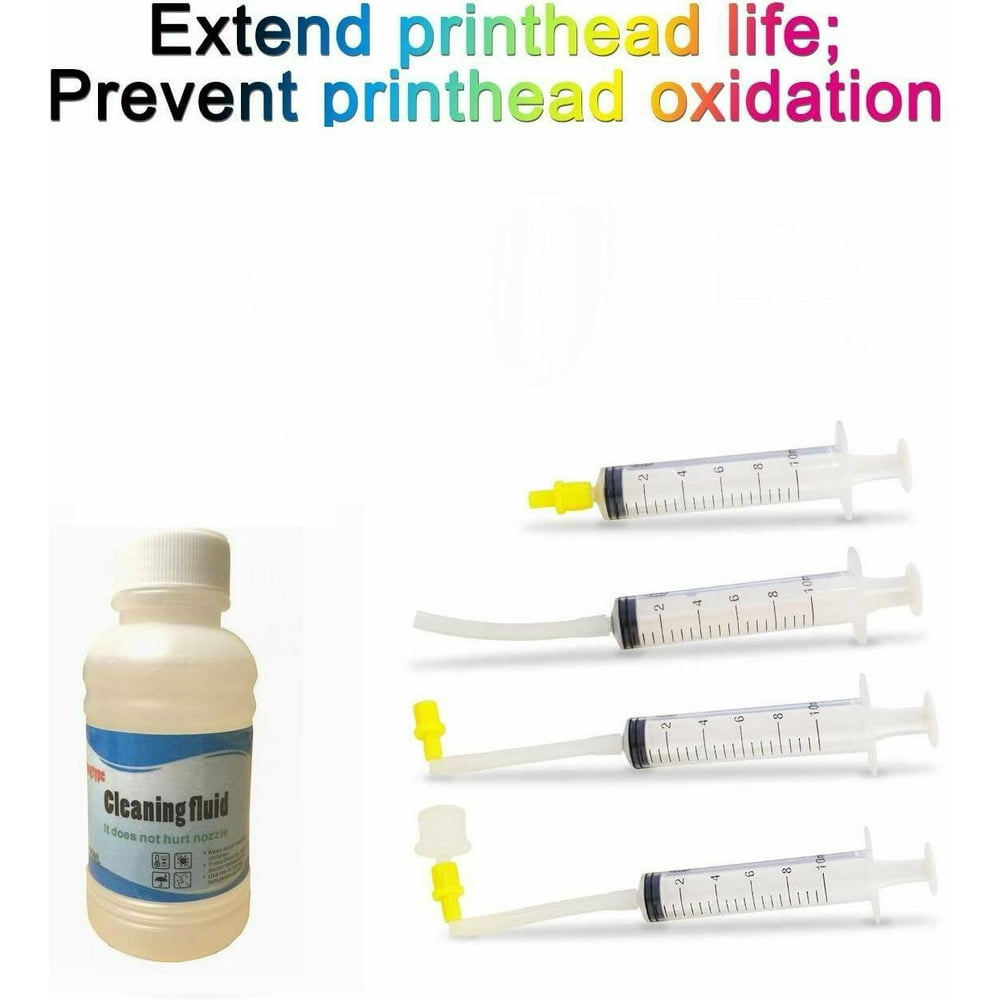Print Head Cleaner for Canon Printer Cleaning Kit Cleaner Flush ... Print Head Cleaner for Canon Printer Cleaning Kit Cleaner Flush ...