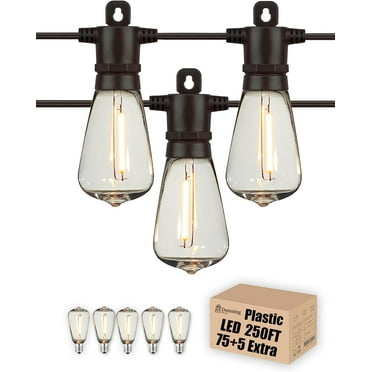 Intertek 18ft LED Rope Light with 180 Multicolor LEDs, 8 Color Settings ...