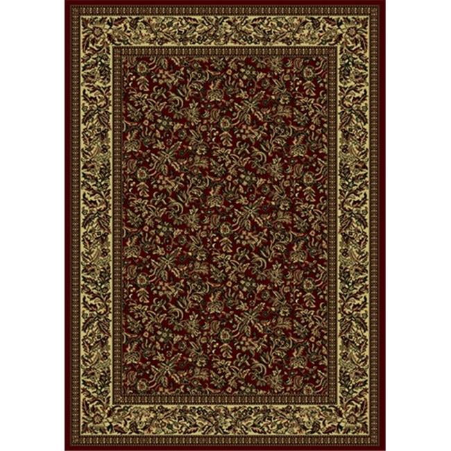 Radici 1219-2011-BURGUNDY Castello Rectangular Burgundy Traditional ...