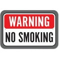 Warning No Smoking Sign - Walmart.com