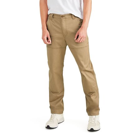 Dockers Men's Straight Fit Utility Pants, (New) Steelhead, 40Wx32L ...