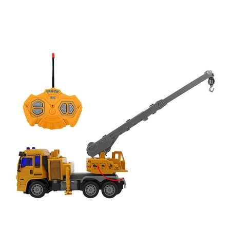 Lolmot Remote Control Construction Vehicles Rc Truck 4Ch Remote Control ...