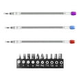 Hexagonal Flexible Shaft Fast Release Extension Rod 300mm Rotating ...