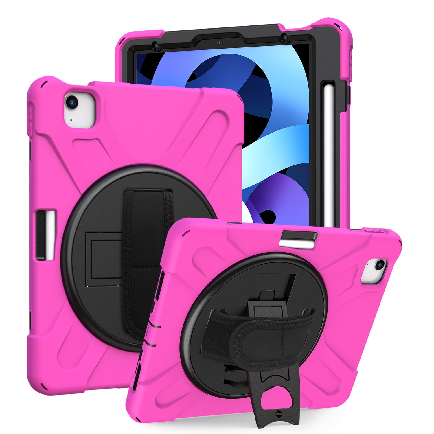 KIQ iPad Air 10.9 Pro 11 1st 2nd 3rd Gen Case, Heavy Duty Shield Hand ...