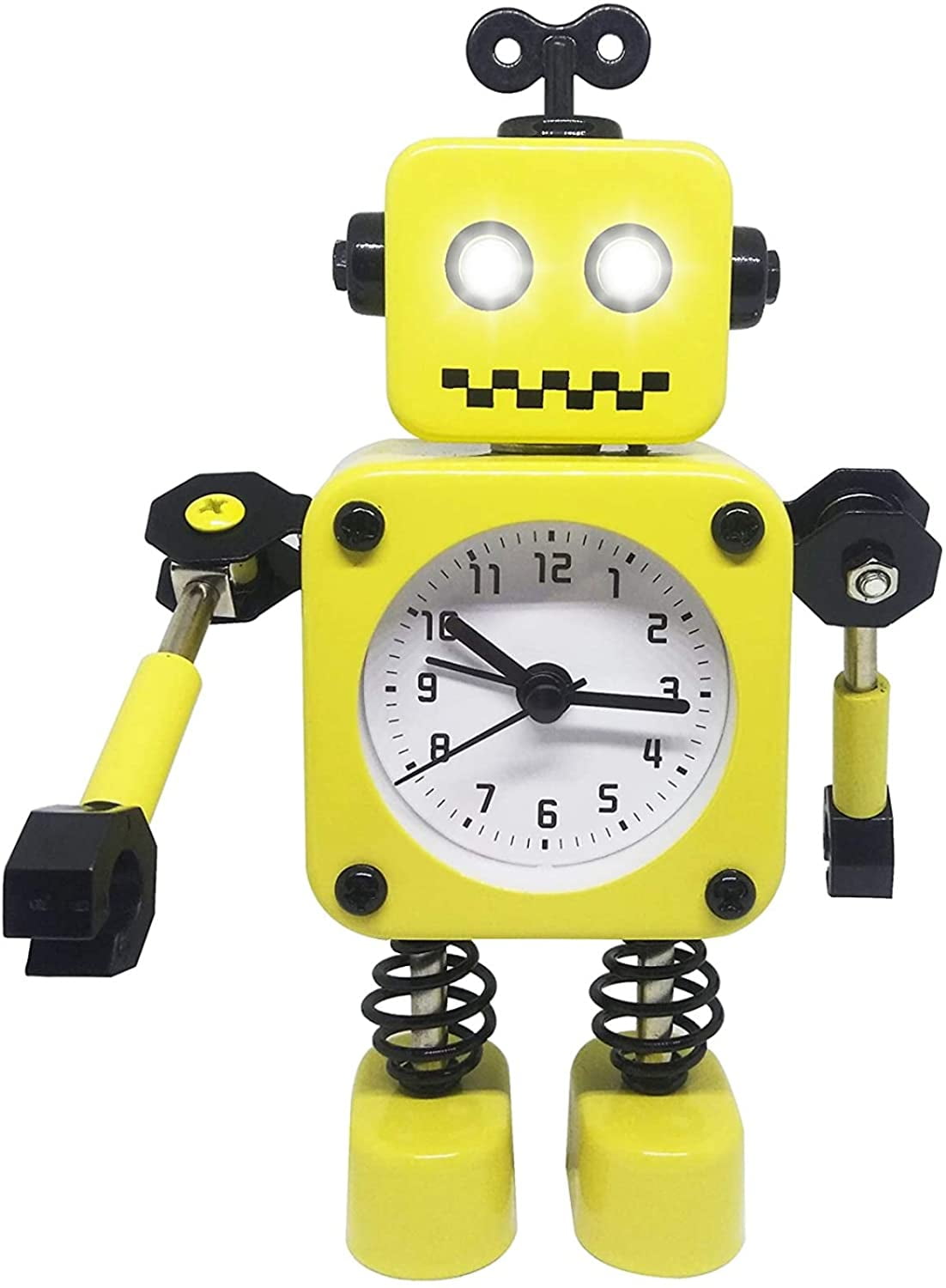 Non-ticking robot alarm clock - Walmart.com