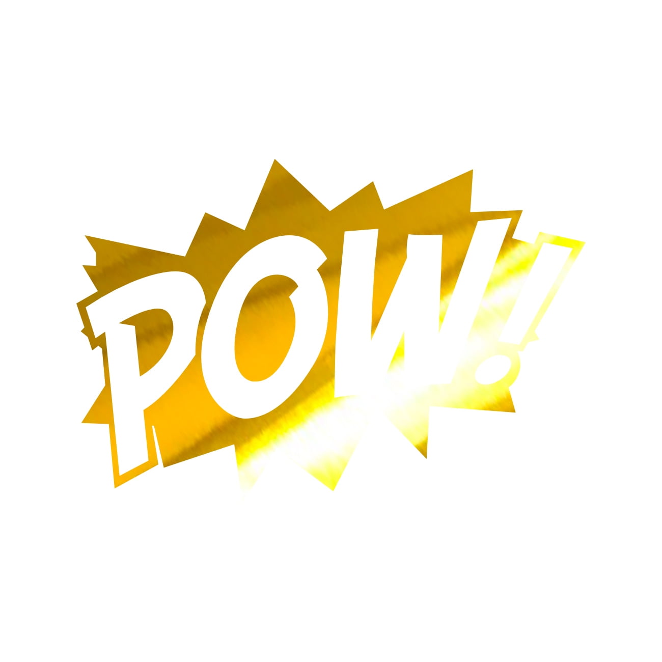 POW! Superhero Sticker Decal Die Cut - Self Adhesive Vinyl ...
