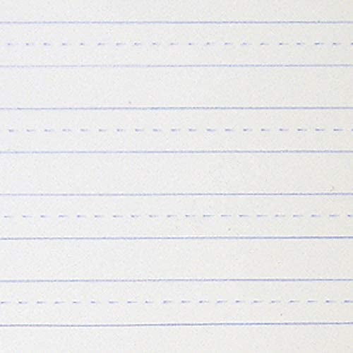 School Smart Skip-A-Line Ruled Writing Paper, 3/8 Inch Ruled Short Way ...