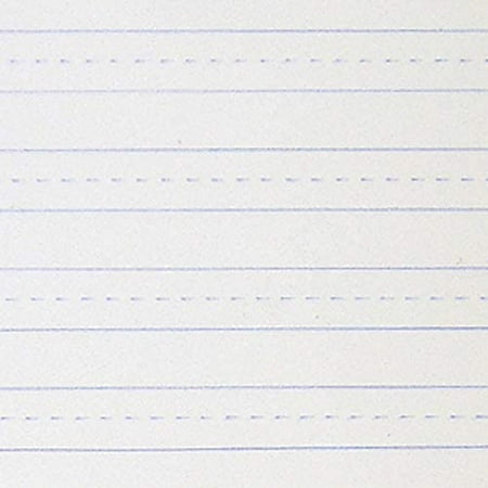 School Smart Skip-A-Line Ruled Writing Paper, 3/8 Inch Ruled Short Way ...