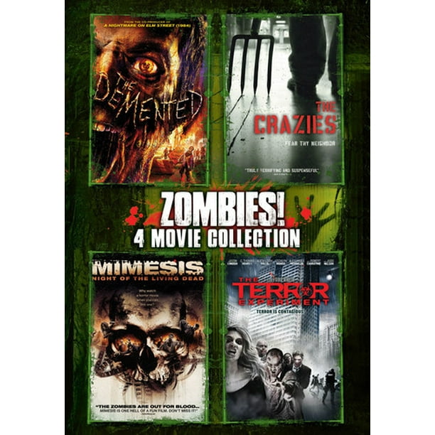 Zombies 4-Pack (DVD) - Walmart.com - Walmart.com