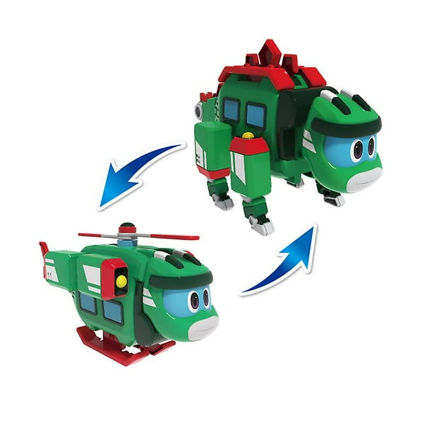 Newest Abs Min Deformation Gogo Dino Action Figures Rex Transformation ...