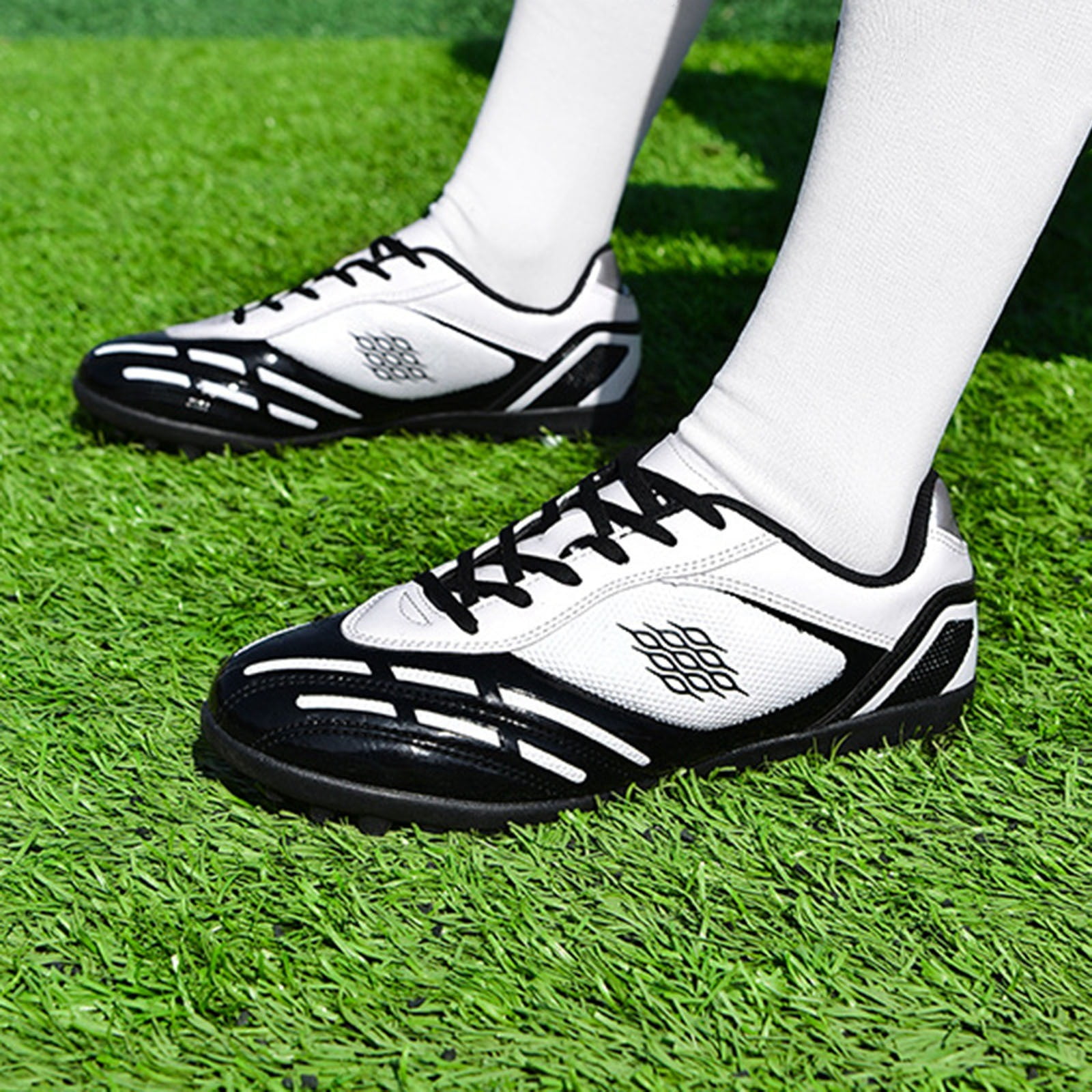 Click here for Byhong Kids Soccer Cleats Boys Girls Football Shoe... prices