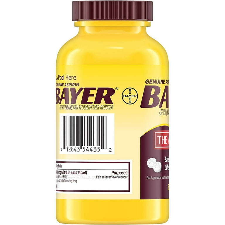 Bayer Baby Aspirin Bottle