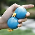 Rhythmic Ball Hand Shaker Balls Music Egg Shaker Double Gourd ...
