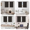 Blue and Yellow Checkered Pattern Blackout Curtains,Triple Weaved ...