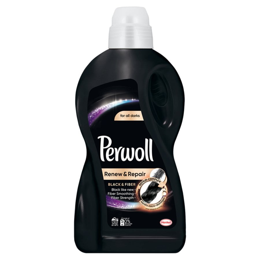 Perwoll Black & Fiber Laundry Detergent 1.8L - 30 Washes - 1 Count ...