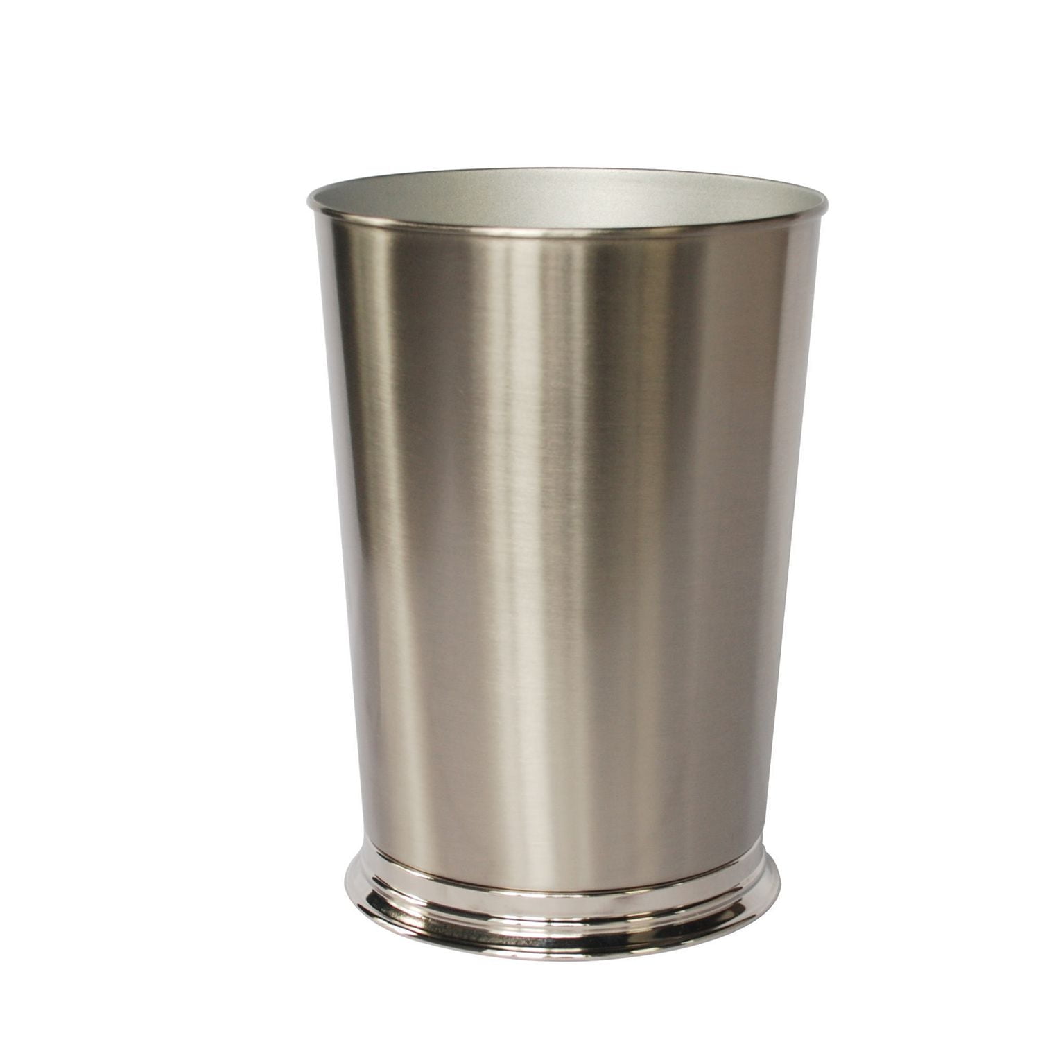 Click here for Mainstays Henrey Nickel Metal Waste Basket  1 Wast... prices