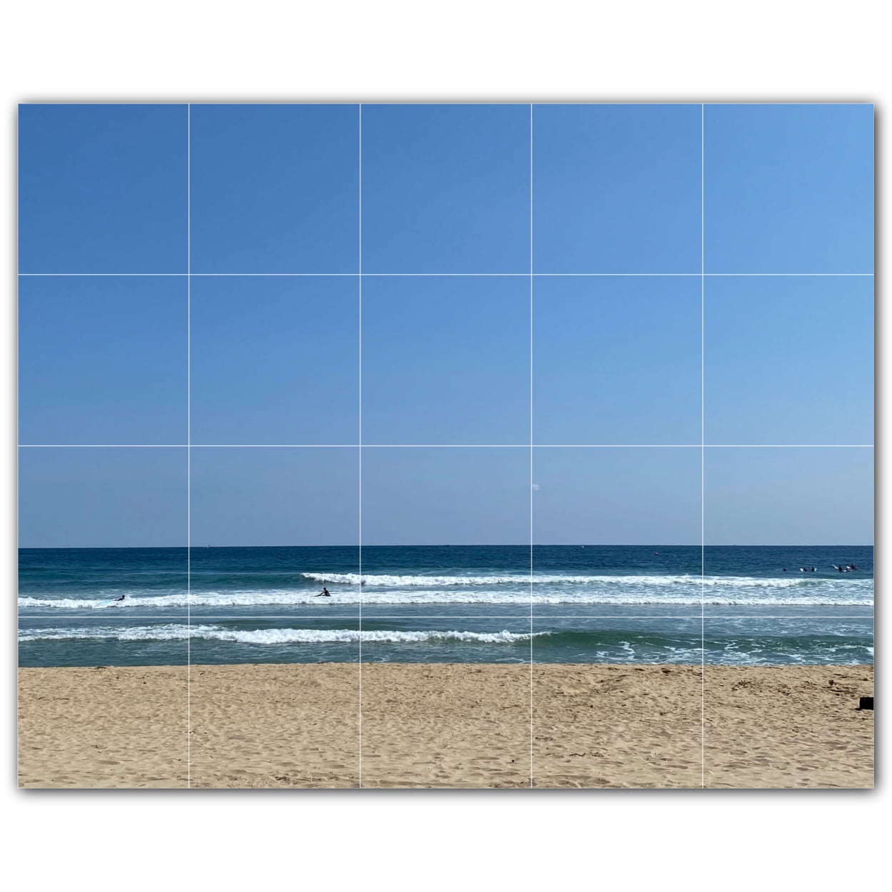 Picture-Tiles.com: Beach Ceramic Tile Wall Mural WAL500058-54XL. 60"W x ...