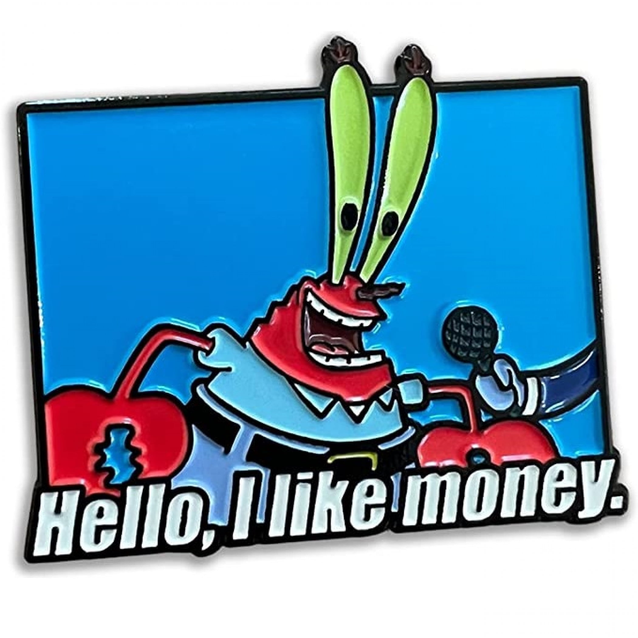 SpongeBob SquarePants Hello, I Like Money Enamel Pin | Walmart Canada