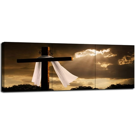 Cross Good Friday Canvas Wall Art The Crucifixion of Jesus | Walmart Canada