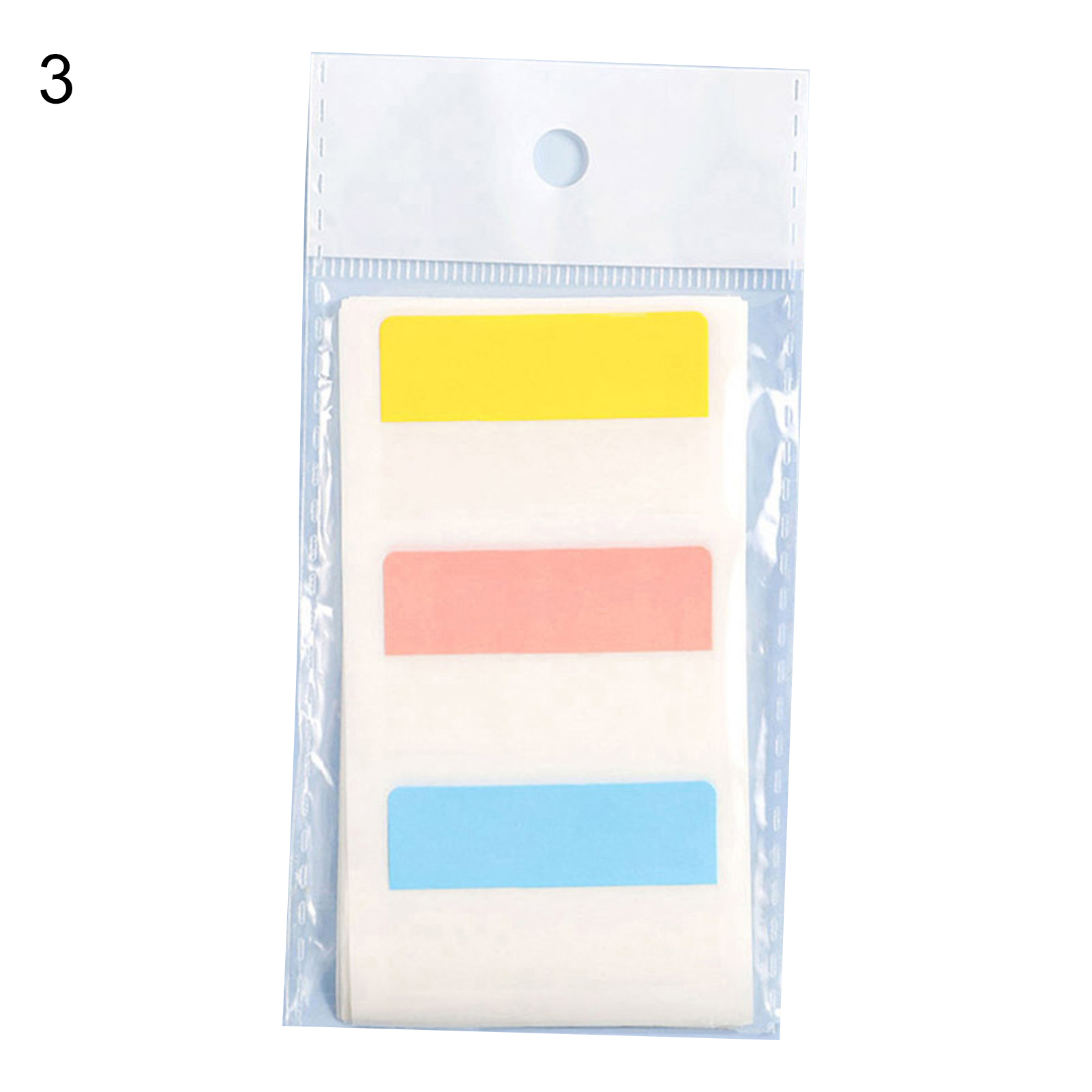 Xyer 20Pcs/2Bag Sticky Index Tabs Wide Application Repositionable ...
