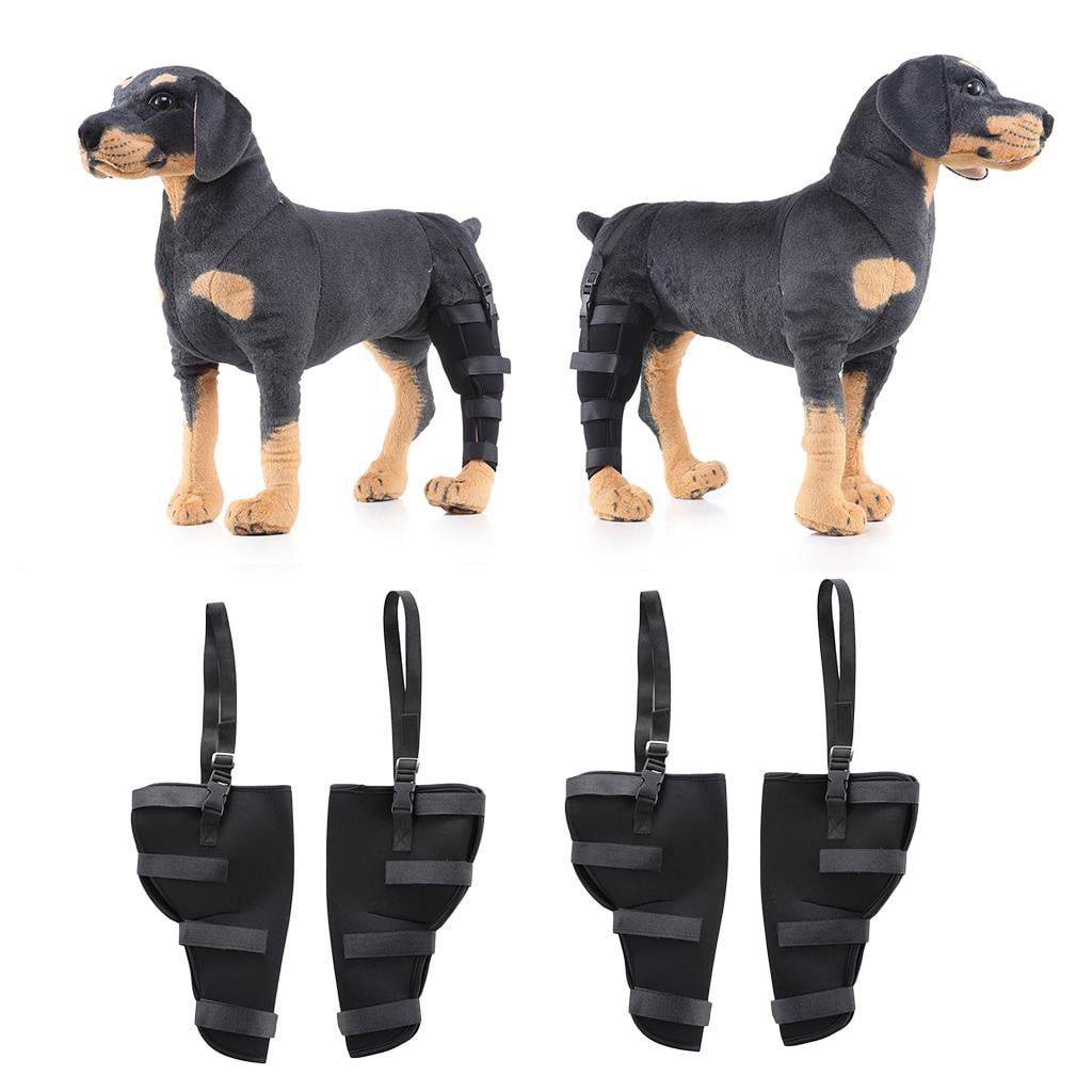 4 Leg Rear Legs - Hock Support Compression Wraps for Dogs with in ...