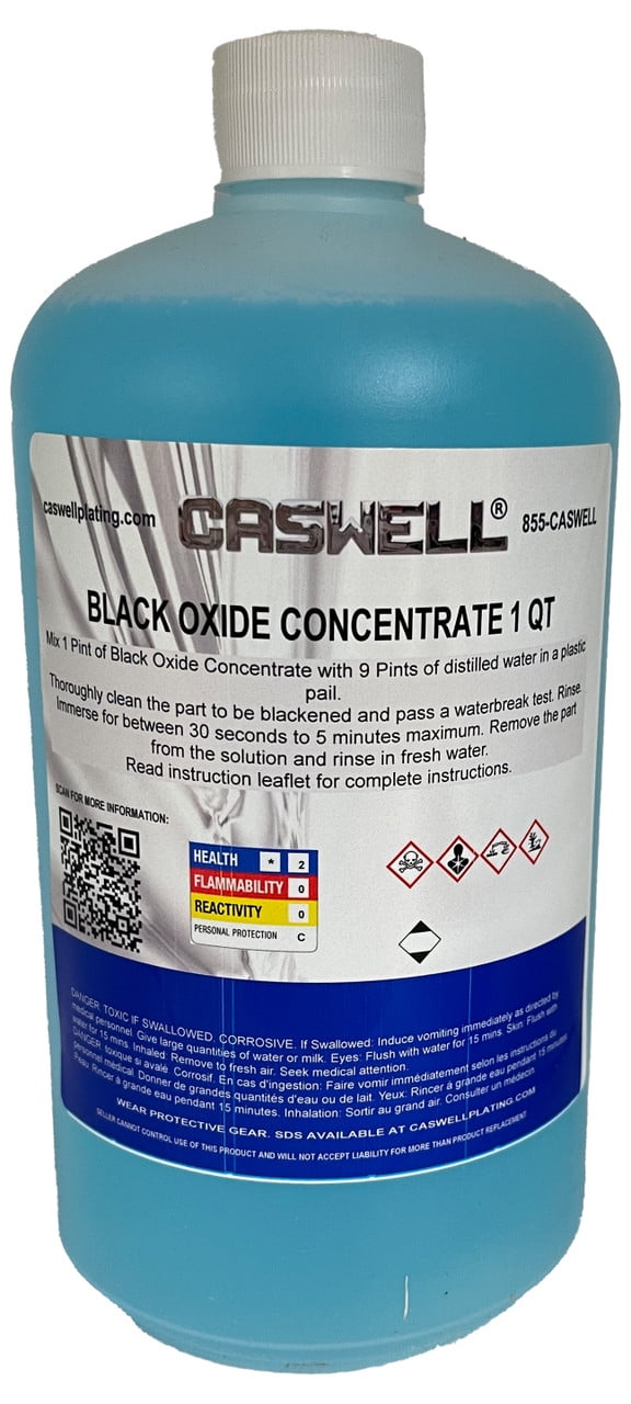 Caswell BLACK OXIDE CONCENTRATE 1 QT - Walmart.com