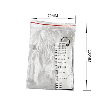 Welding Thickness Gauge Weld Ruler Welding Seam Gauge Weld Seam Bead ...