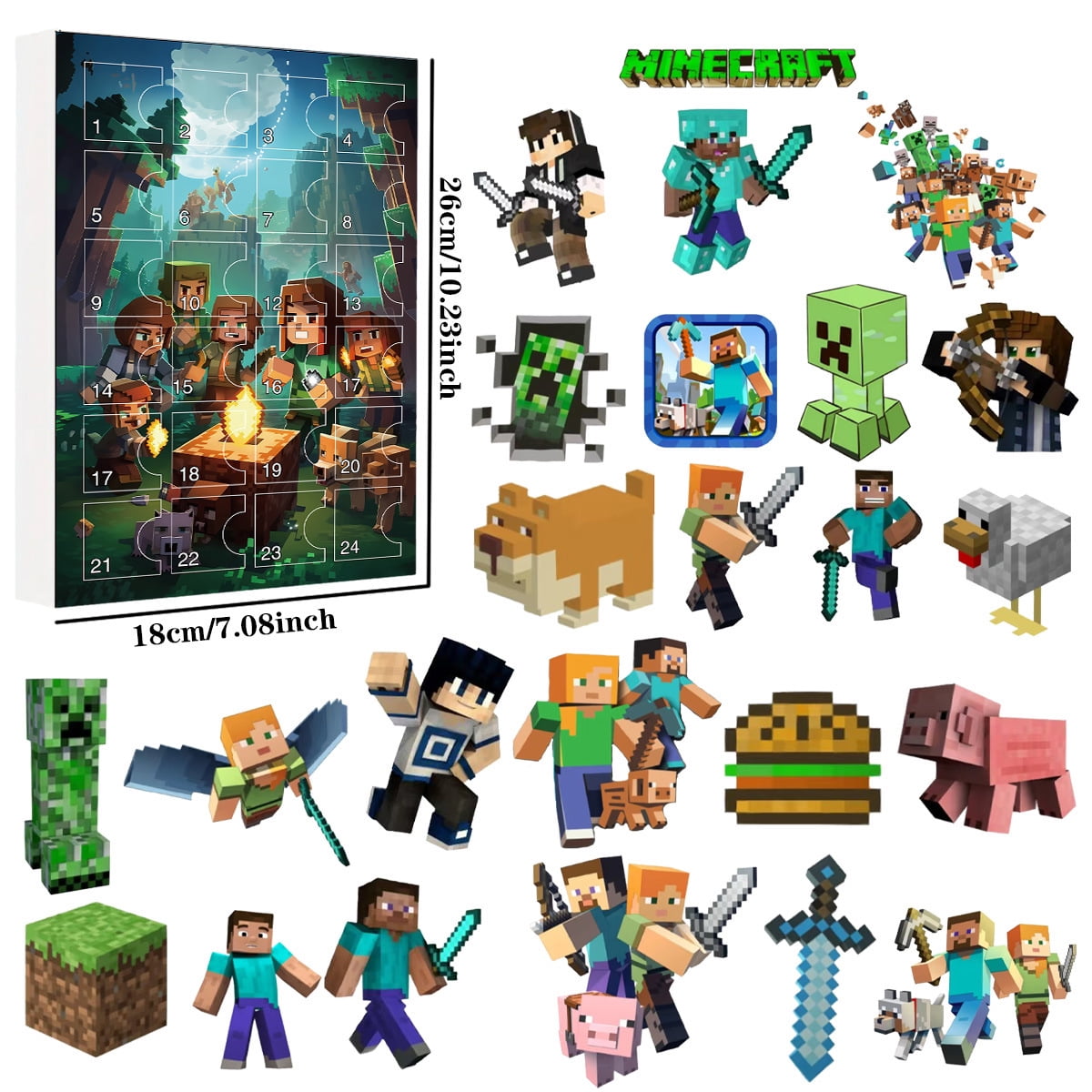 Click here for Hot Sales 2025 Minecraft-Themed Advent Calendar  2... prices