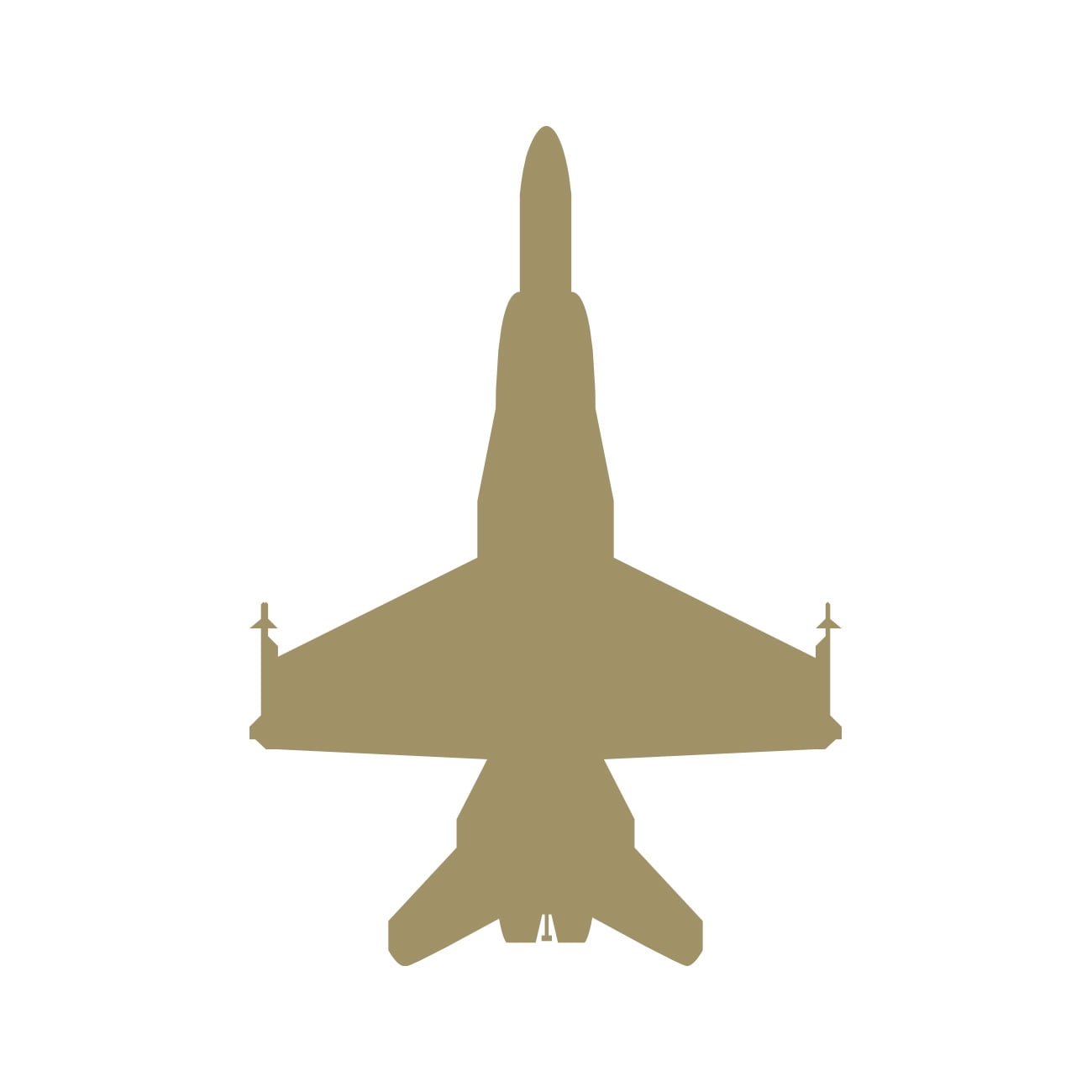 F-18 Hornet Sticker Decal Die Cut - Self Adhesive Vinyl - Weatherproof ...