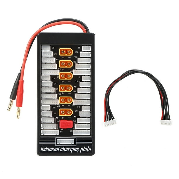 Battery Parallel Board, XT60 4.0 Banana Plug Parallel Charging Board RC ...