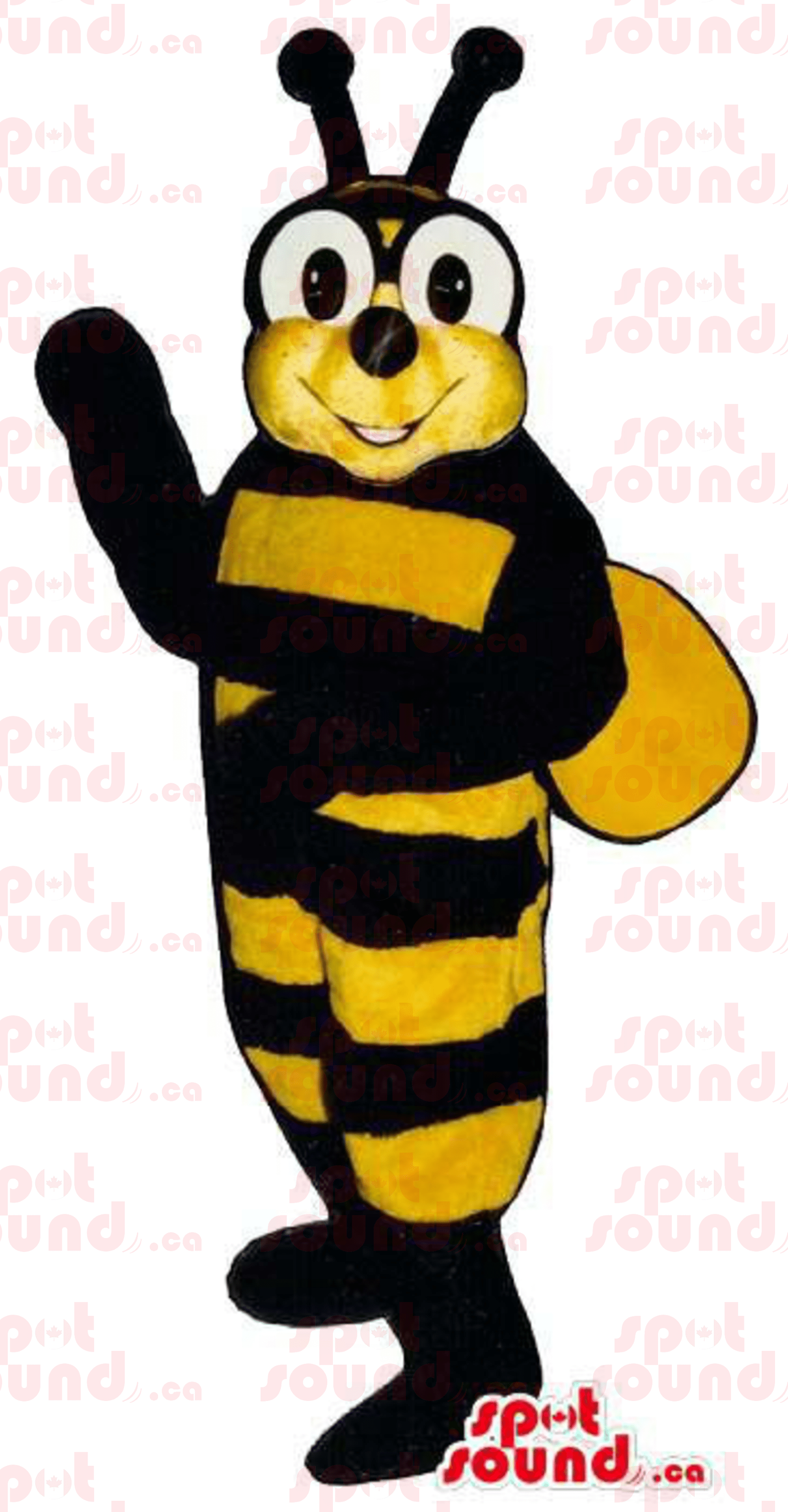 Bee Insect Plush SPOTSOUND Mascot With Large Round Eyes And Antennae ...