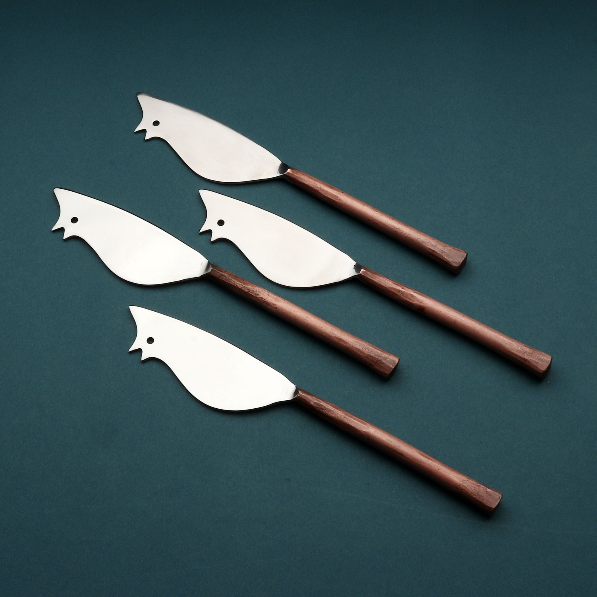 Sundance Design Copper Antique Mouse Cheese Knife 4 Pcs. Set - Walmart.com