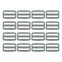 Uxcell Plastic Slide Buckle Tri-Glide Slider Webbing Strap Adjuster 1 ...
