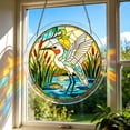 83-Piece DIY Acrylic Suncatcher Puzzle Kit – 7.4 Inch Stained Glass ...